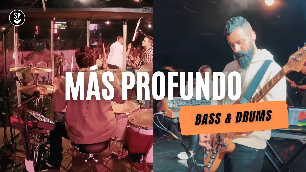 Más Profundo - Comunidad Music | Bass & Drums | En Vivo | Sebassposada ...