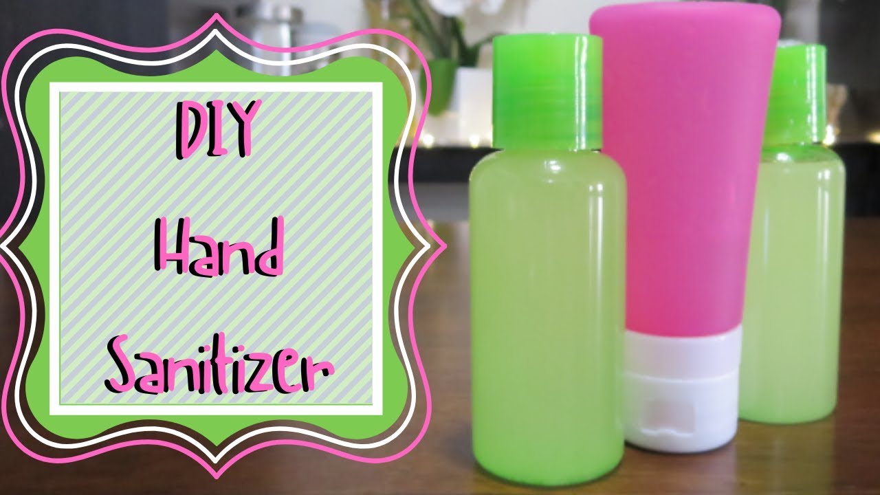 DIY Homemade Hand Sanitizer Formula from WHO and CDC *EASY 2 ...