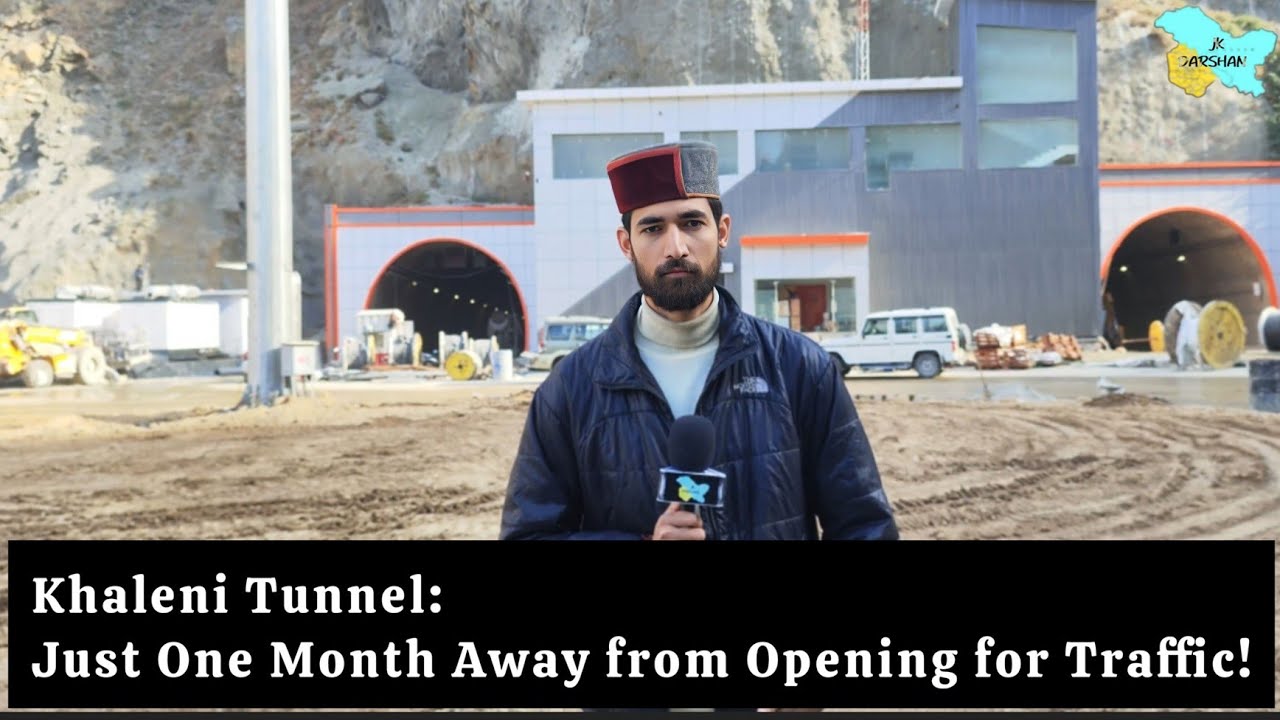 Khaleni Tunnel: Just One Month Away from Opening for Traffic! - YouTube