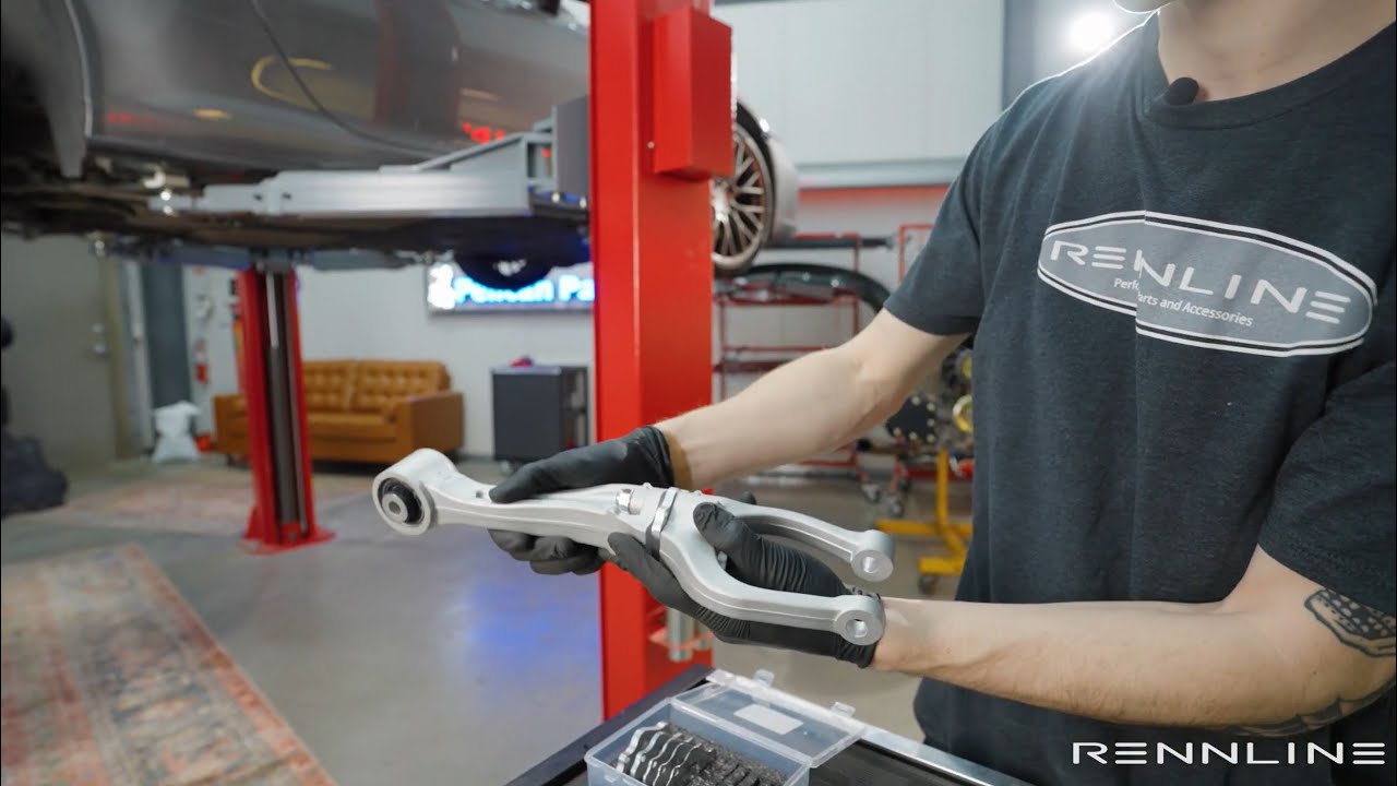 Rennline GT3 Style Rear Control Arms for 991/992 - YouTube