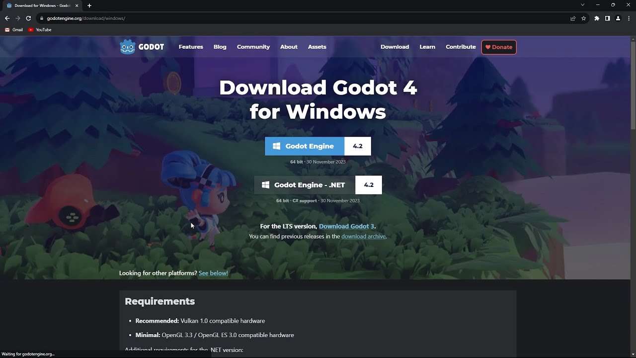 Godot Tutorial - Download , Install - YouTube