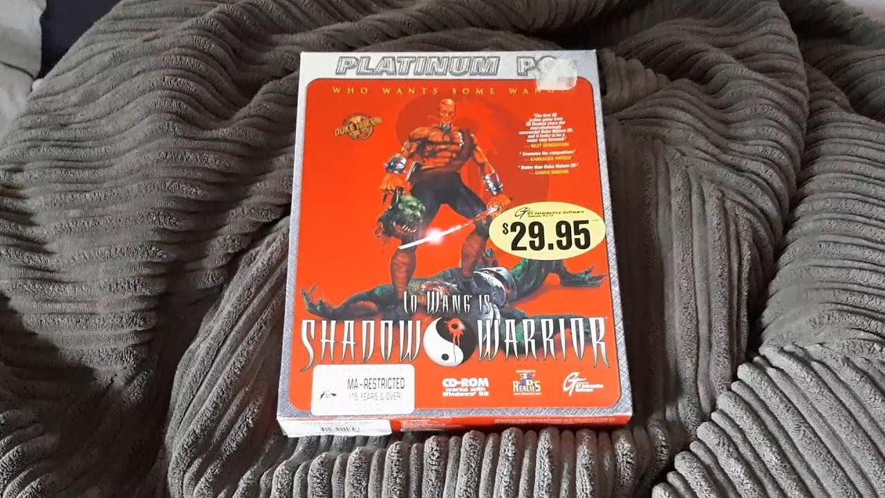 Shadow Warrior PC Big Box Unboxing - YouTube