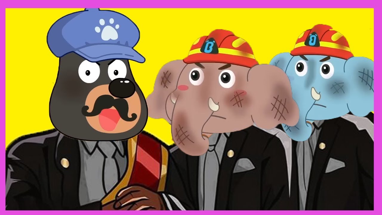 sheriff labrador : Dobie Rides a Taxi and Helps People - Coffin Dance ...