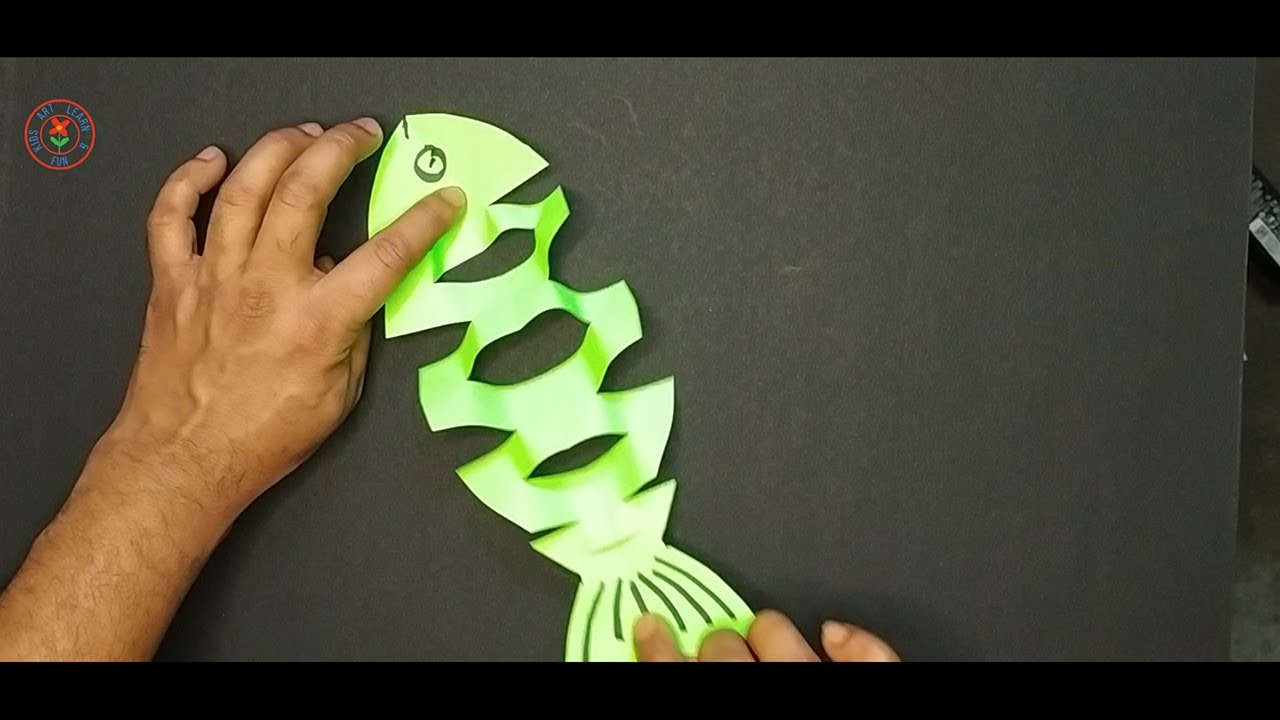 FUN ART | 5MIN CRAFT | FISH - YouTube