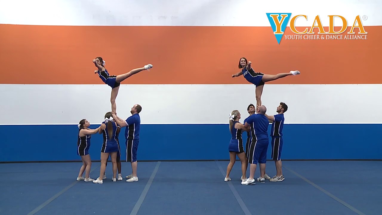 18YCADA Skill Games L2 Stunts & Pyramid - YouTube