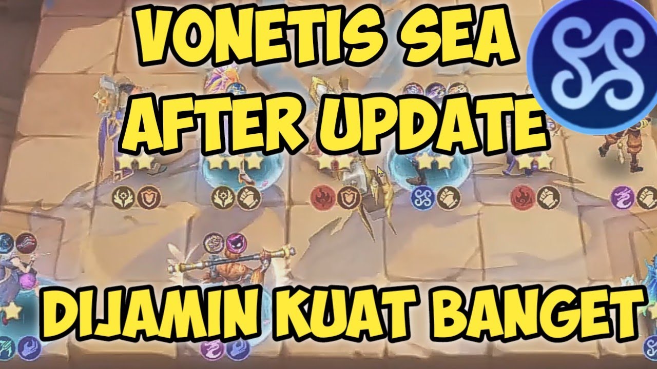 COMBO VONETIS SEA SETELAH UPDATE! MAGIC CHESS GO GO - YouTube