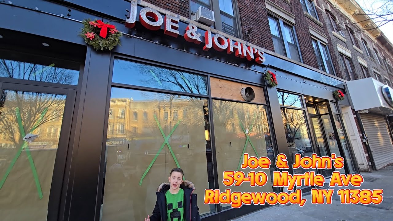 Joe & John's Pizza Review - Episode 5 (Ridgewood, NY) - YouTube