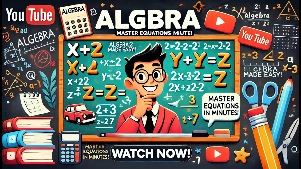 Learn How to Solve for x in Algebra: Quick and Easy Tutorial - YouTube