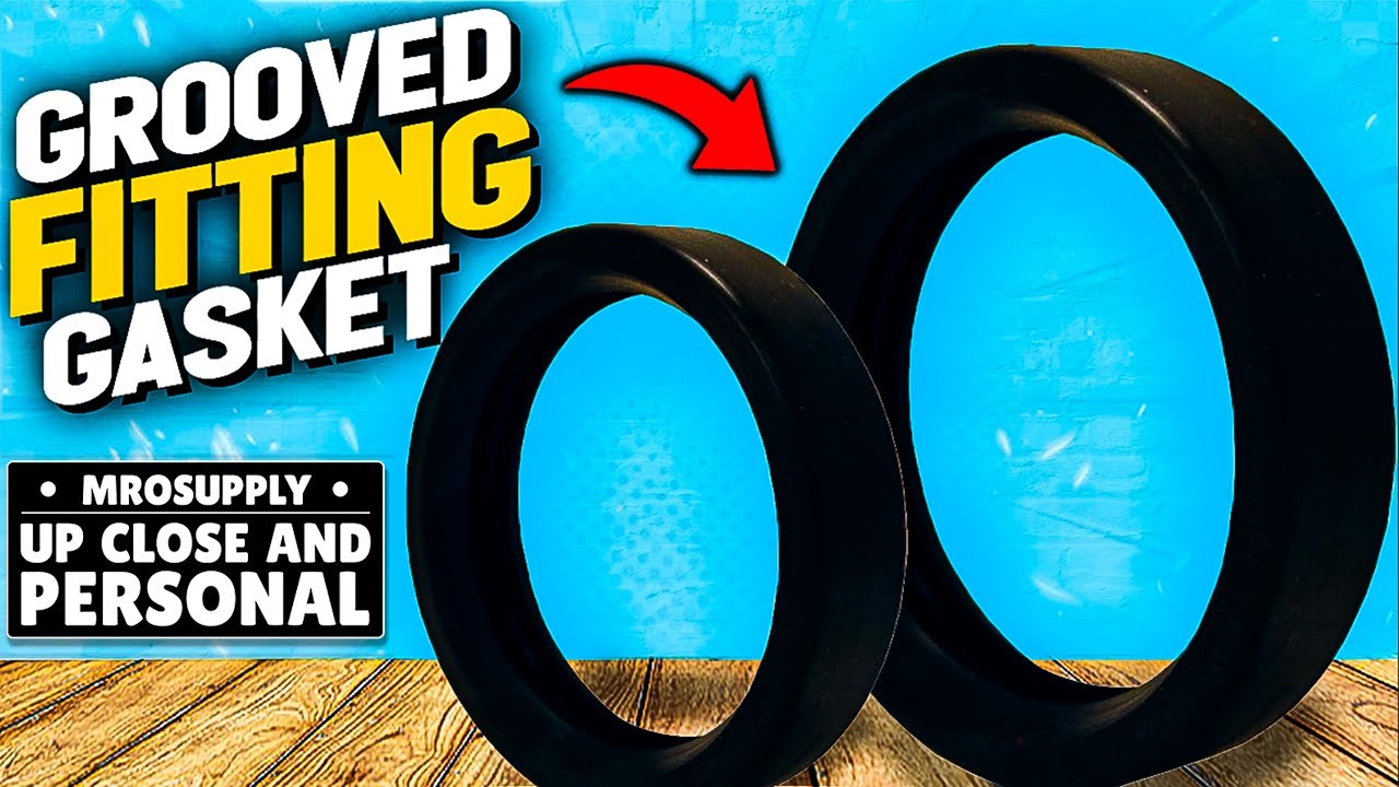 Grooved Fitting Gasket: Up Close and Personal - YouTube