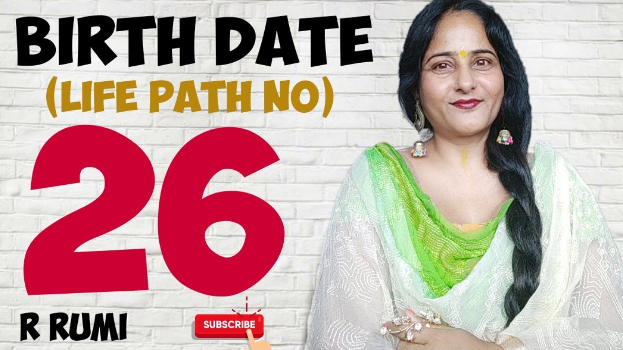 26 ता.को जन्मे लोग कैसे होते हैं/Birth Date 26/Life Path No 26/Hidden ...