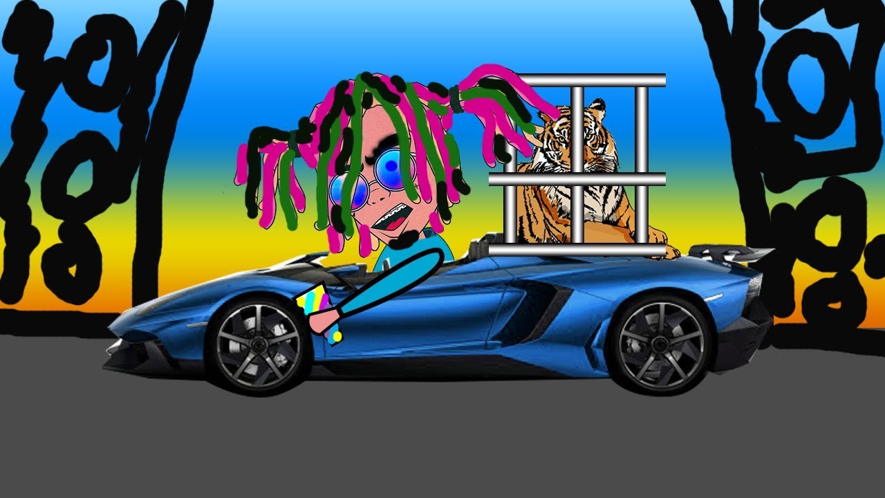 Lil Pump - 'Gucci Gang' FUNNY CARTOON PARODY - YouTube