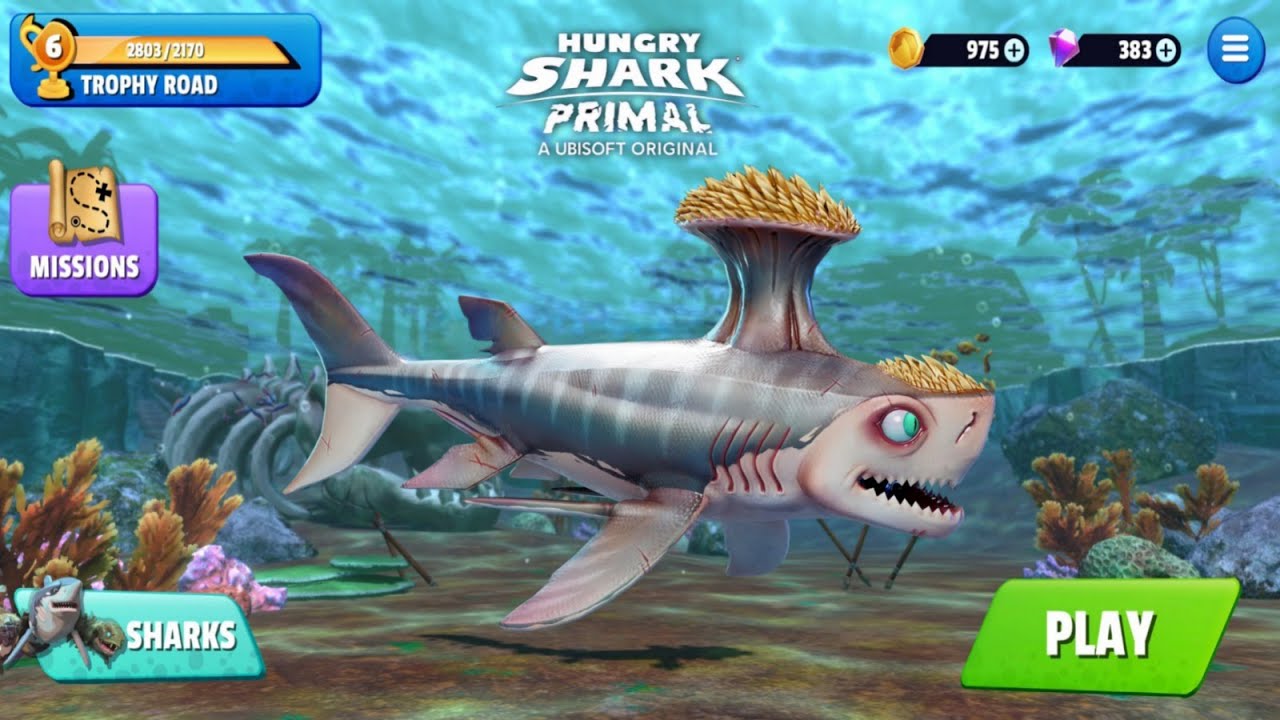 NEW ANCENT SPIKE PLAYABLE IN HUNGRY SHARK PRIMAL ?! - Hungry Shark ...