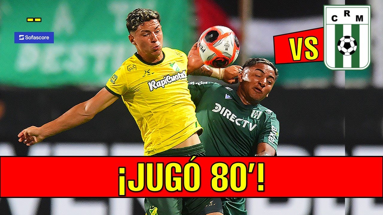¡JUGÓ 80'! César Pérez ayer vs Racing de Montevideo - 12 de Enero 2025 ...