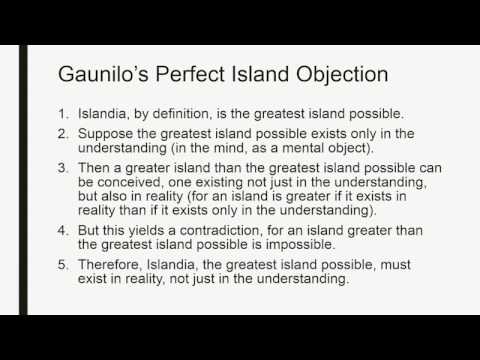 Intro - Gaunilo's Objection - YouTube