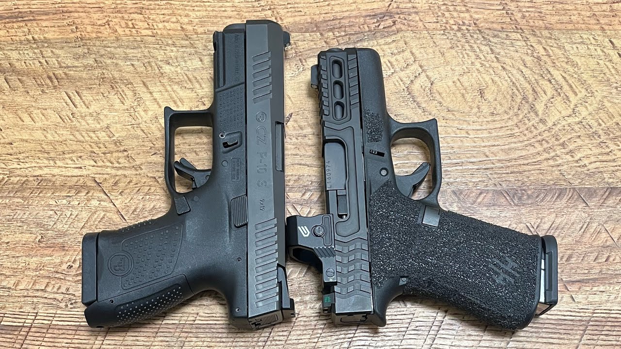 Glock 43x Vs CZ P-10S - YouTube