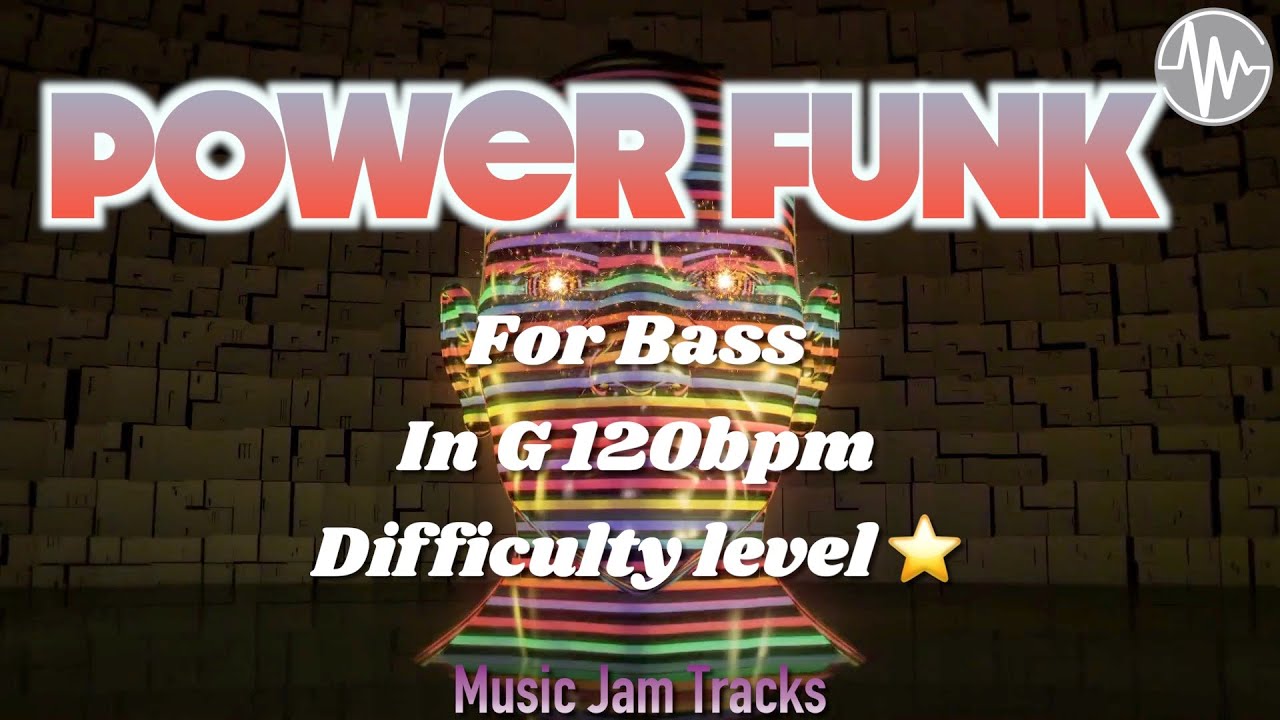Power Funk Jam For【Bass】G Major 120bpm No Bass BackingTrack - YouTube
