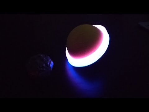 Uranus has a glow ring! Glowstick challenge (not shorts)😀😂