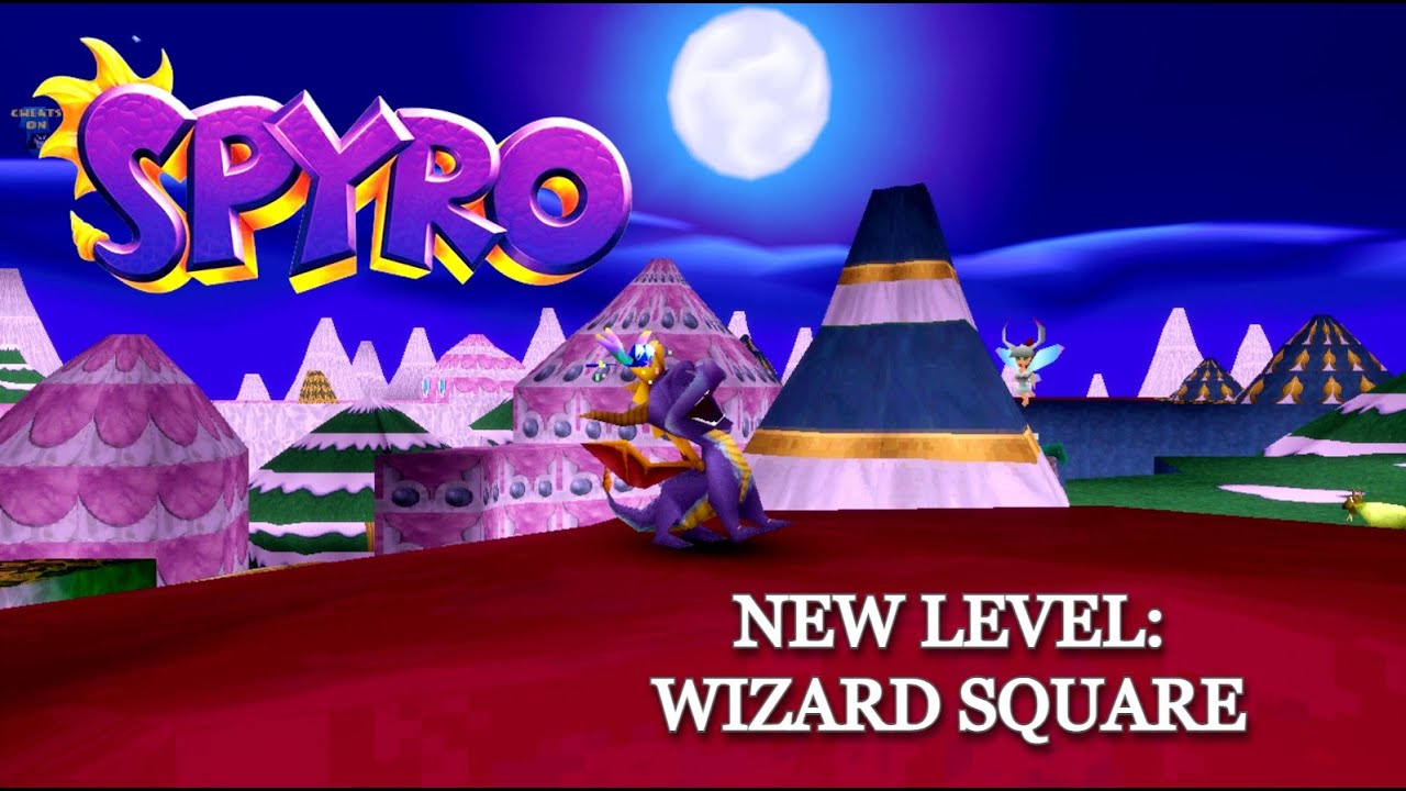 NEW SPYRO LEVEL: Wizard Square by AdamTheDragon- Download in ...