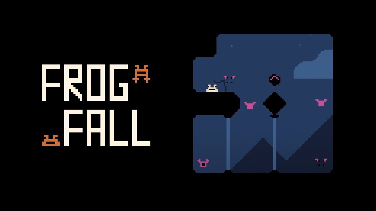 Frogfall - A precision platformer with a hungry frog 🐸🪰 - YouTube