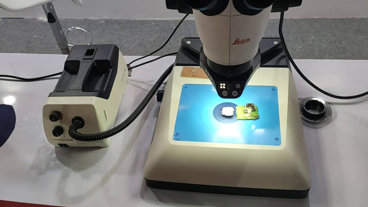 Microscope For PcB Soldering - YouTube