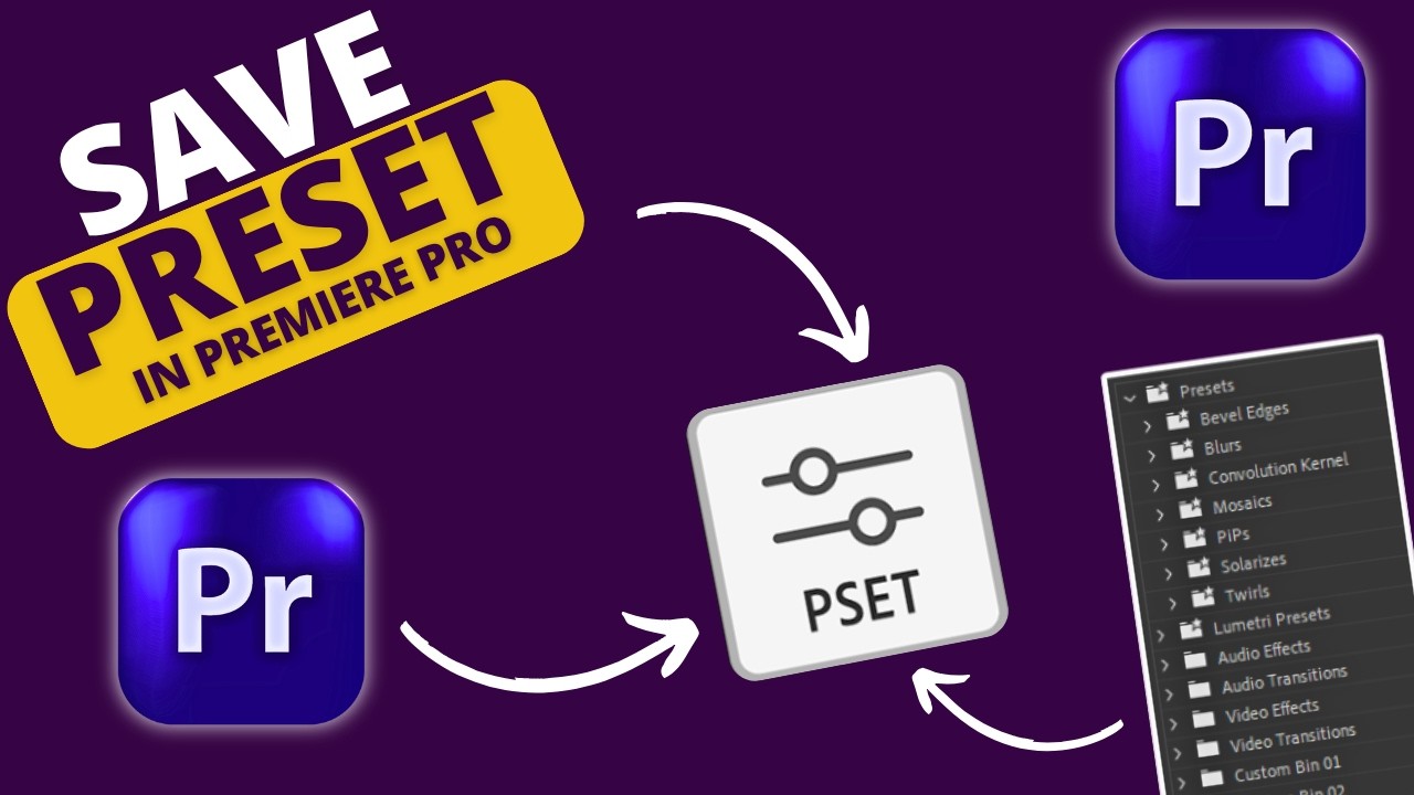 How to Create and Save Presets in Premiere Pro - YouTube