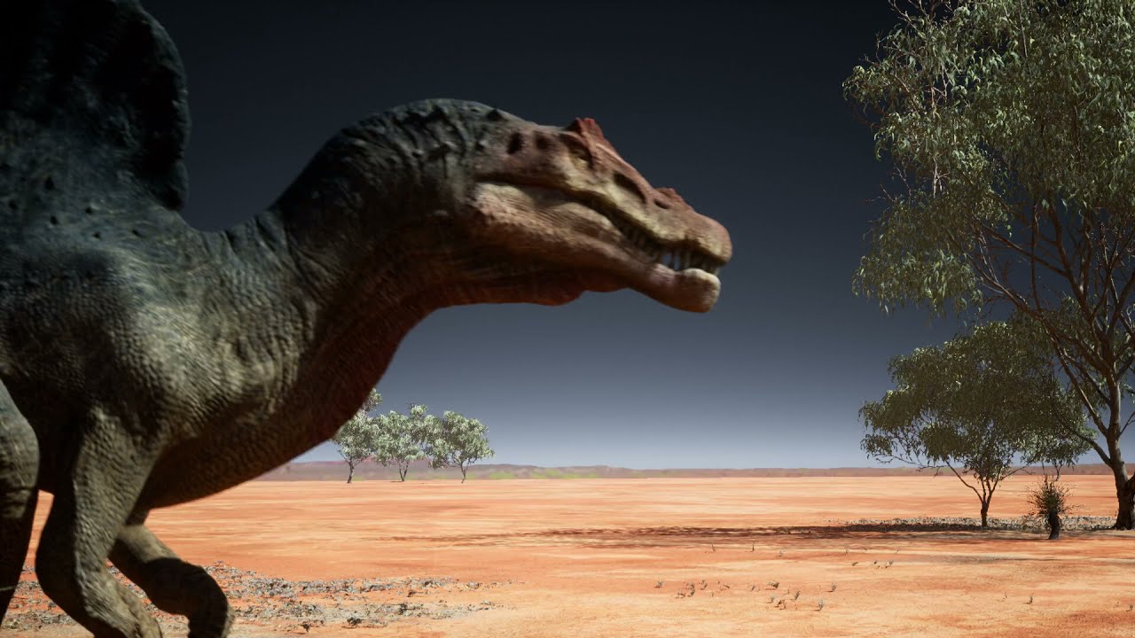 Spinosaurus creature walk animation by Pankaj Kumar#animation - YouTube