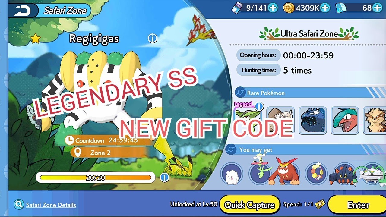 Catch Legendary SS pokemon & New Gift Codes - Infinite Legends / Petmon ...