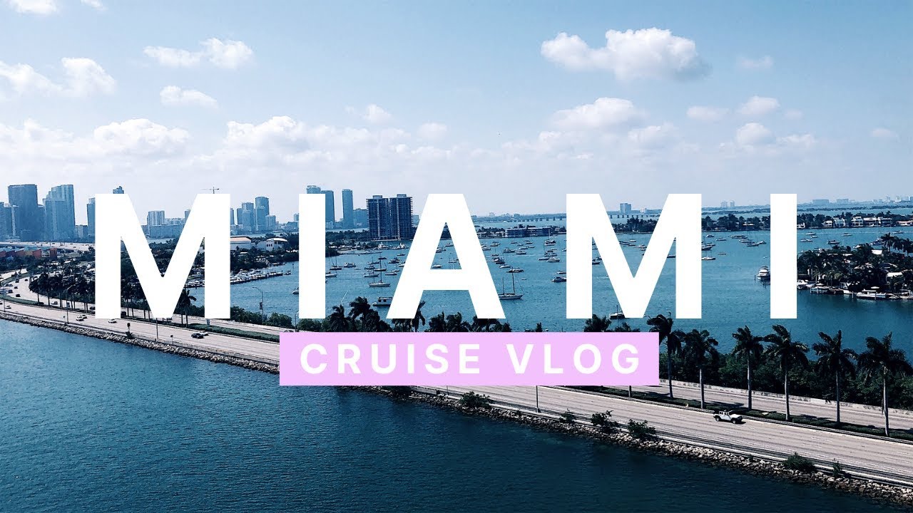 Caribbean Cruise Travel Vlog Pt 1 Flying To Miami Cruise Ship Room