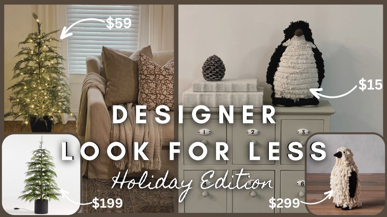 Designer Look for Less | Holiday Edition - YouTube