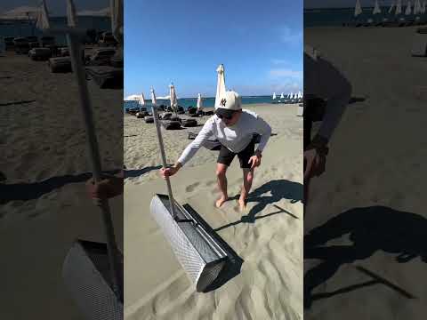 Genius Beach Sifter Finds What Metal Detectors Miss!