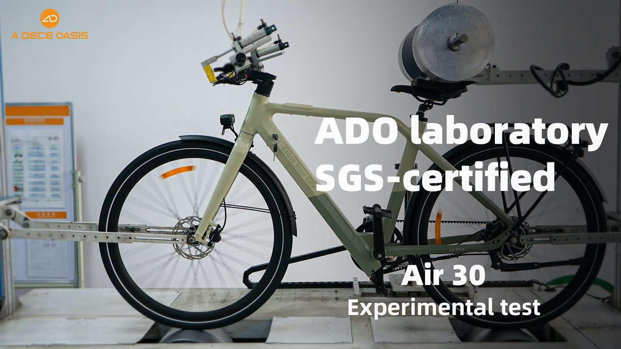 ADO Lab | Bringing Safety and Comfort to Your Cycling Journey - YouTube