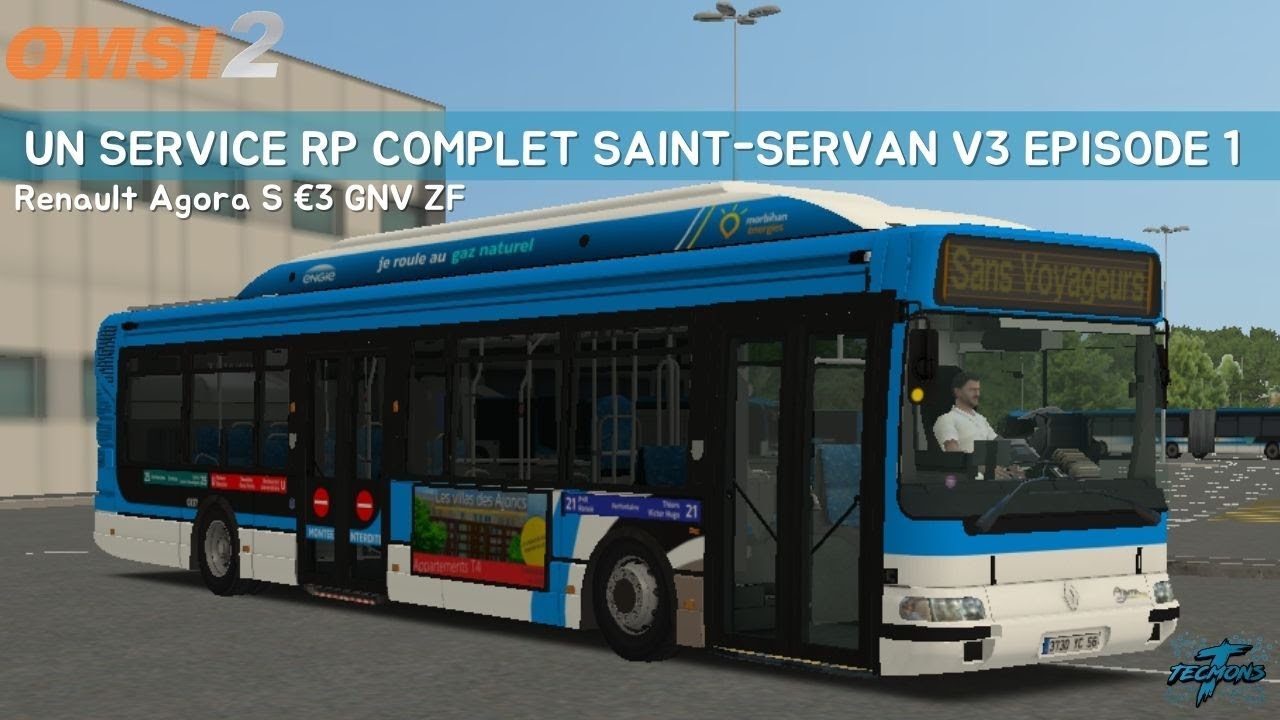 Live RP Sur Saint-Servan V3 Episode 1 | OMSI 2 - YouTube