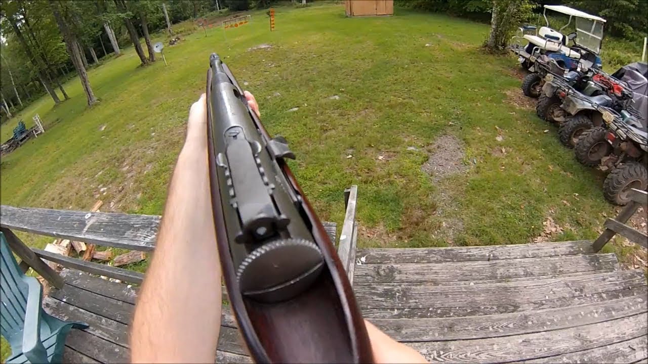 Reising M50 Submachine Gun - YouTube