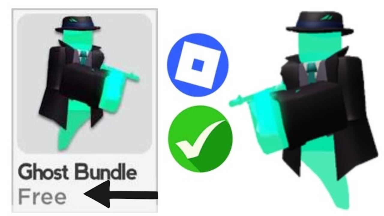 How to get Ghost Bundle Items In Roblox .Free Items On Roblox (new ...