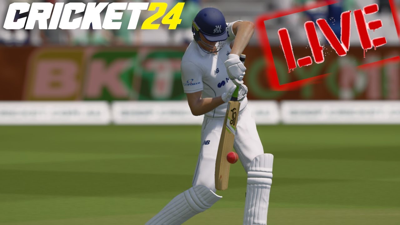 Cricket 24 Career Let's Get Some Runs In State Cricket - YouTube
