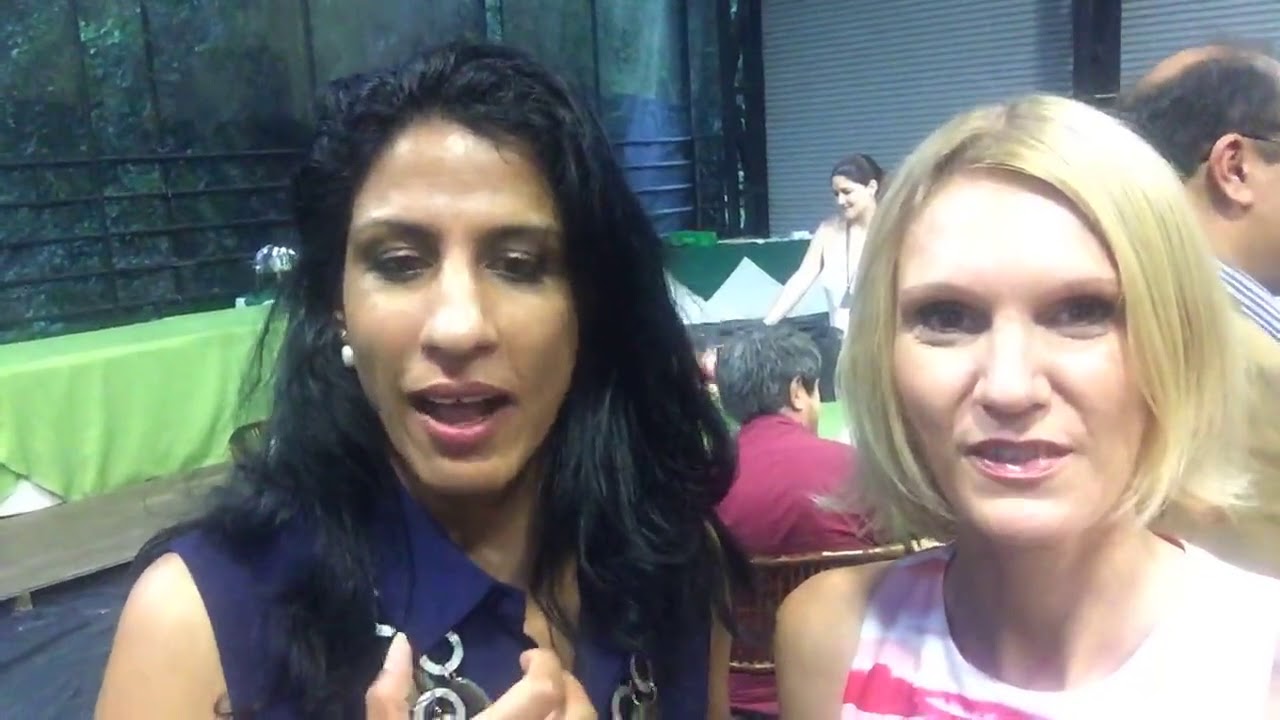 Sonal Uberoi at the Congresos Internacional de Bienestar y Spa Costa ...