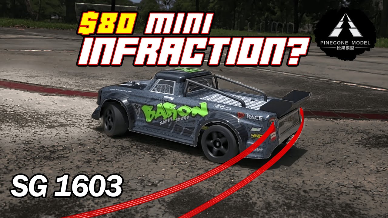 Pinecone SG-1603 Mini Infraction | Unboxing cheap RC drift car - YouTube