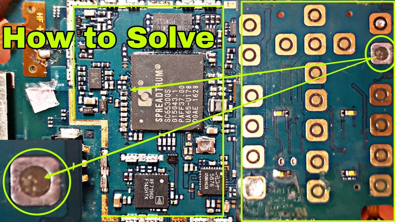 samsung b313e power key problem || samsung b313e power key jumper ...