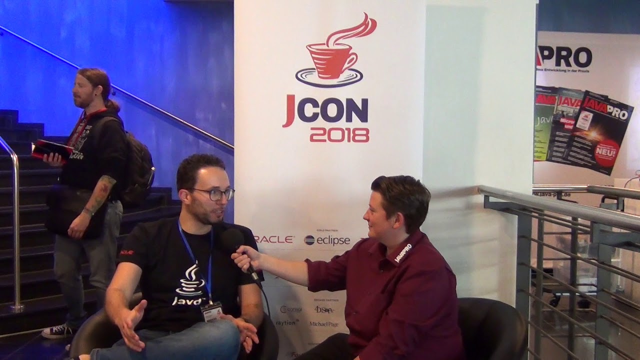 JCON2018 - JAVAPRO-Interview mit Richard Fichtner - YouTube