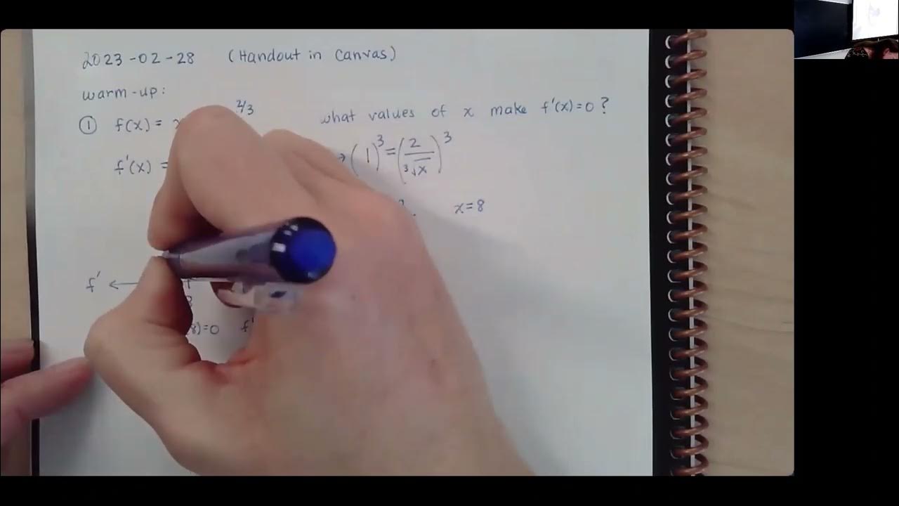 four examples of finding absolute extrema - YouTube