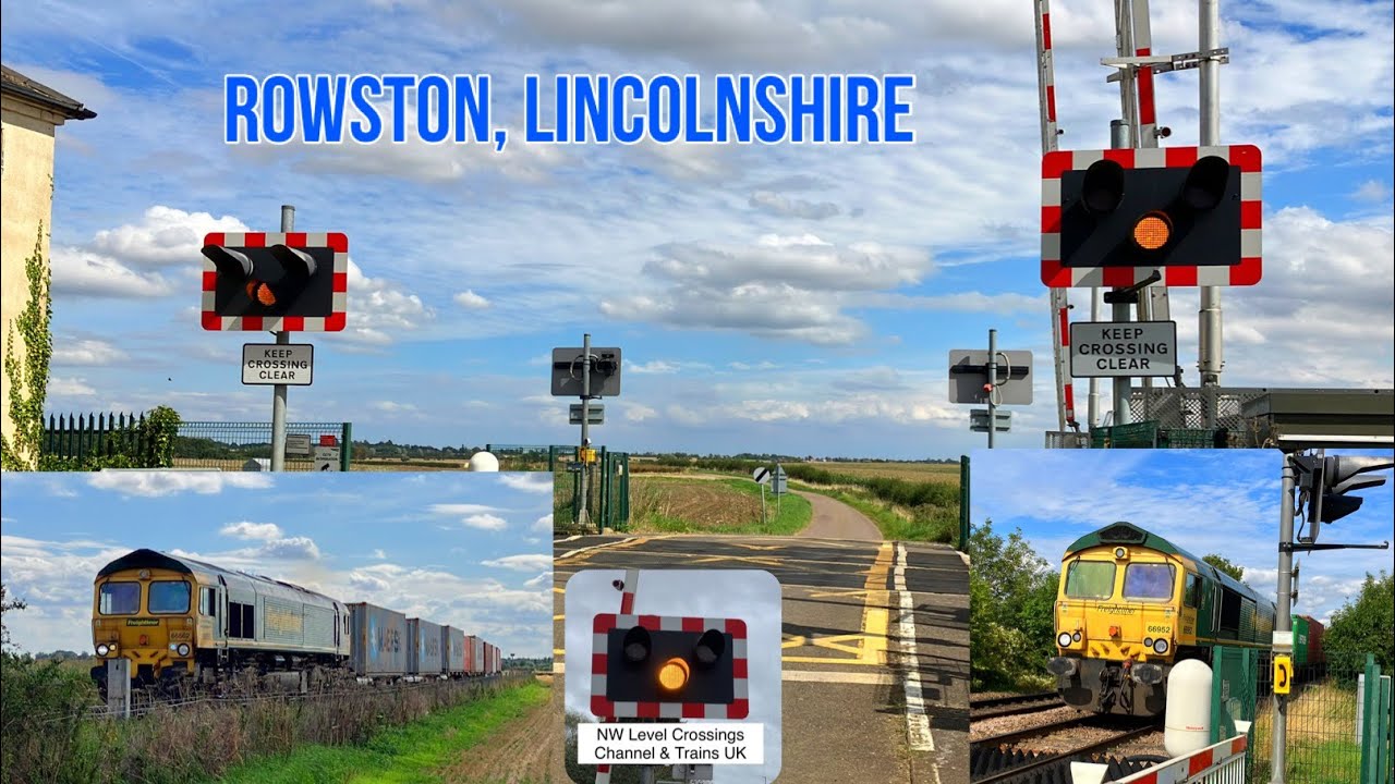 Rowston Level Crossing, Lincolnshire - YouTube