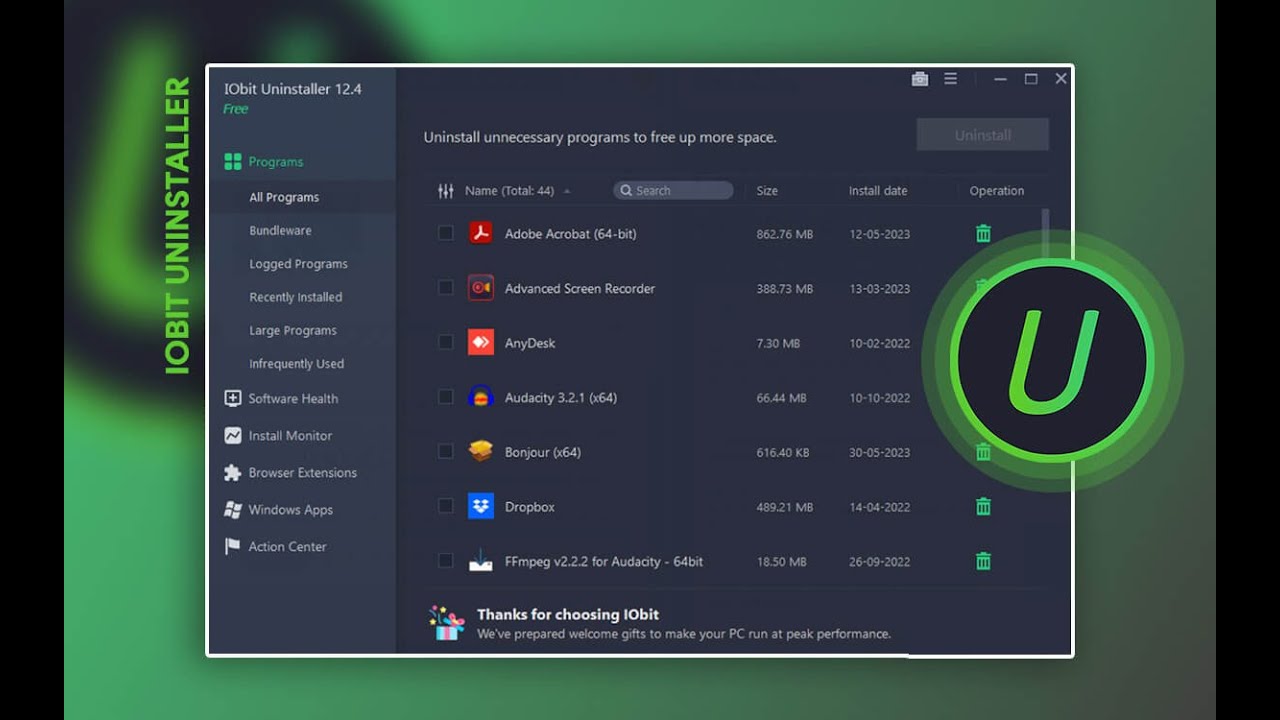 Windows: guida alla disinstallazione approfondita [con IOBit ...