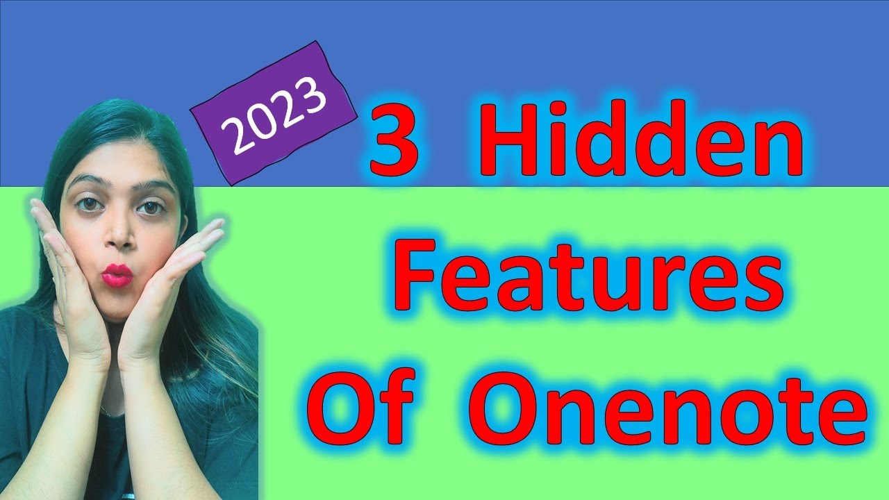 Microsoft 365 onenote | 3 Hidden Features of Onenote | OneNote ...