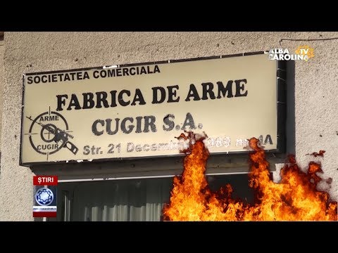 EXPLOZIE LA FABRICA DE ARME, CUGIR - YouTube