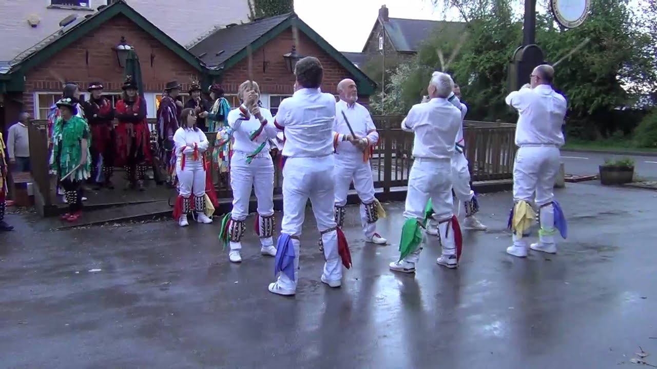 Black Joker Morris dance - Chesterfield style - YouTube