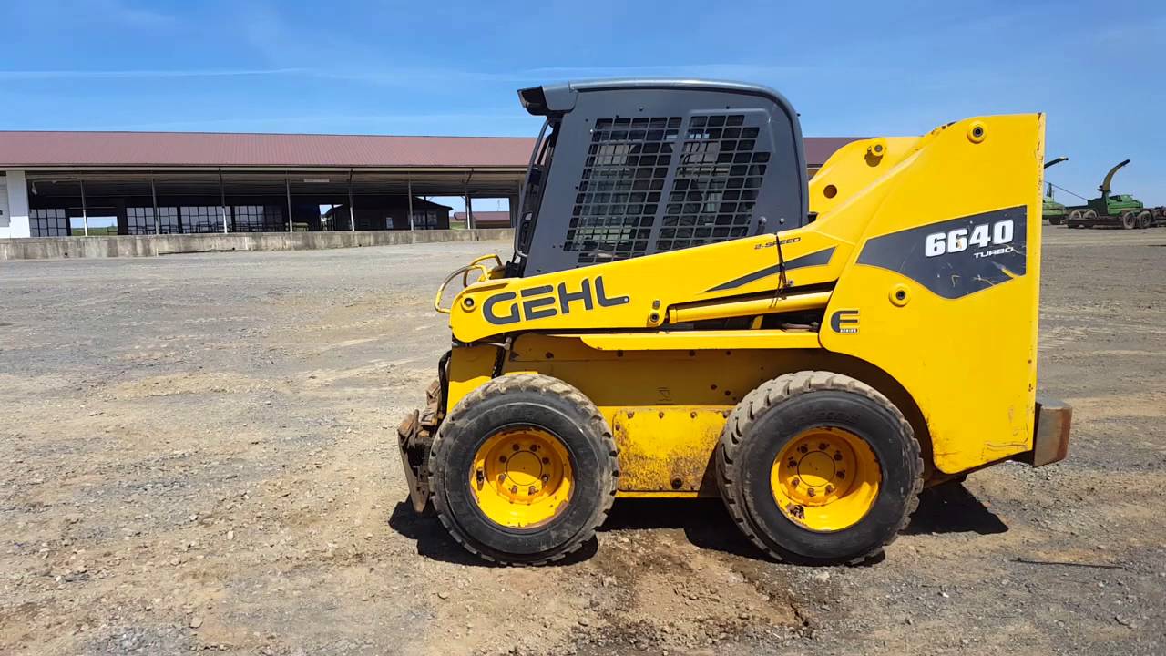 2006 Gehl 6640E Skid Steer Loader For Sale Inspection Video! - YouTube