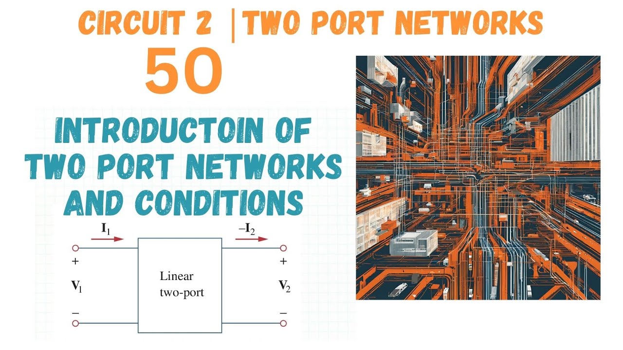 50 : Introduction to Two-port Networks and conitions شرح - YouTube
