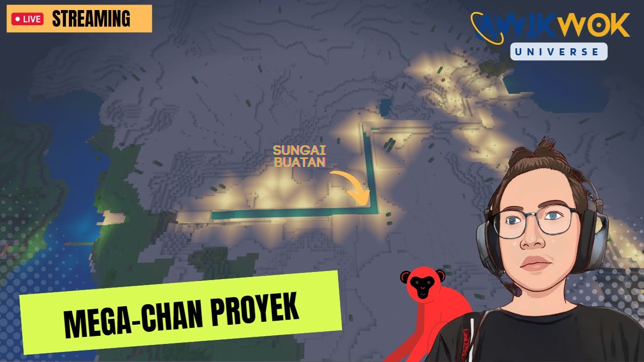 Minecraft Realms Episode 14 - Mega Chan Proyek Jilid 2 - YouTube