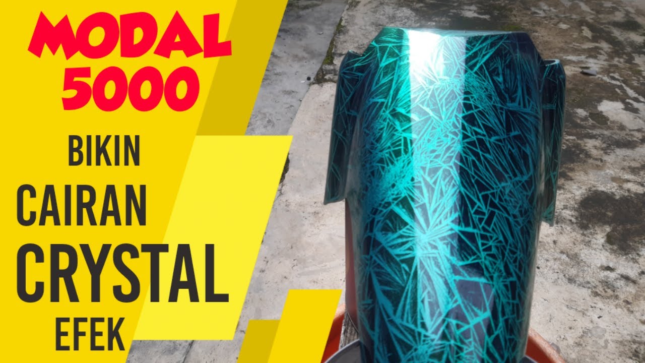 Cara Membuat Cairan Crystal Fx dan Tutorial Aplikasinya - YouTube