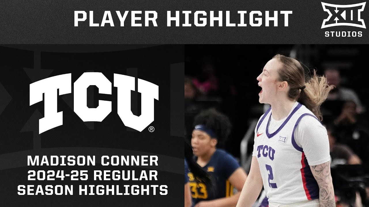 Madison Conner 2024-25 Regular Season Highlights | Big 12 Basketball ...